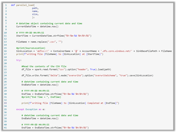 Parallel Processing in Synapse Notebooks